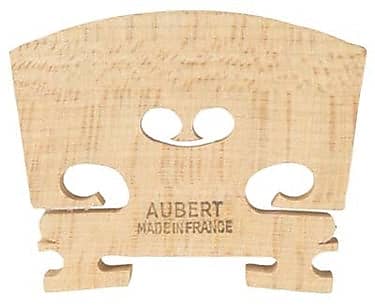Aubert (France) Violin Bridge - Aged Maple - 4/4 Full size | Reverb