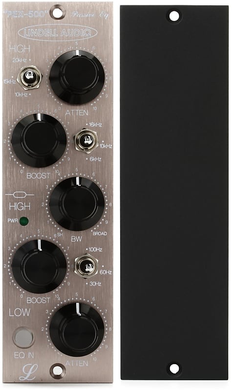 API 5B1 500 Series Blank 1-Slot Panel - Black Bundle with | Reverb