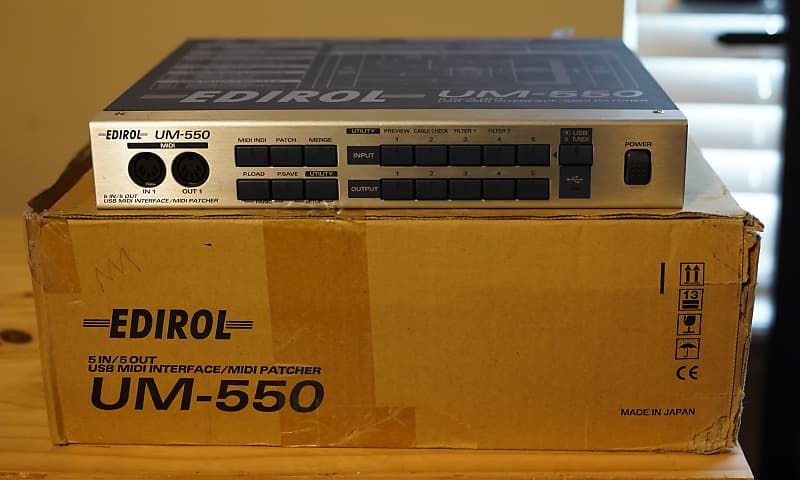 Edirol UM-550, 5-Channel USB, Class-compliant MIDI Interface | Reverb