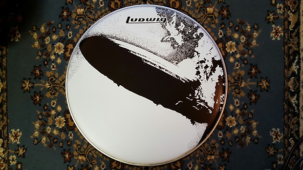 awdrums Led Zeppelin 22" Bass Drum Head 2016 Custom | Reverb