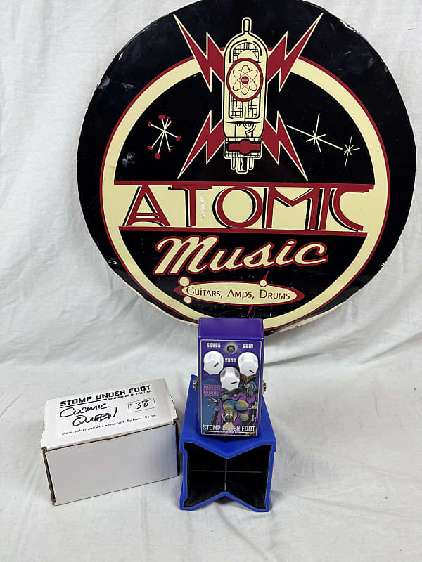 Stomp Under Foot Cosmic Queen Muffy Distortion Fuzz Pedal | Reverb