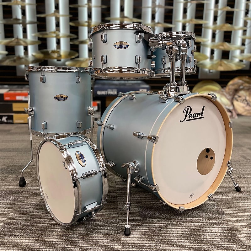 PEARL DECADE MAPLE 5PC W/ 20 BD BLUE MIRAGE | Reverb