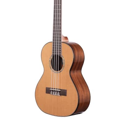 Kala KA-SCAC-T8 Tenor 8-String Solid Cedar Top Acacia Ukulele | Reverb