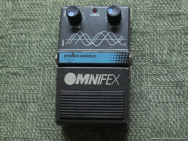 used 1980s Omnifex 704CH Stereo Chorus (ANALOG) missing label | Reverb