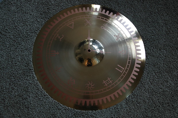 Sabian 22" Paragon Ride Neil Peart Steampunk 2014 | Reverb
