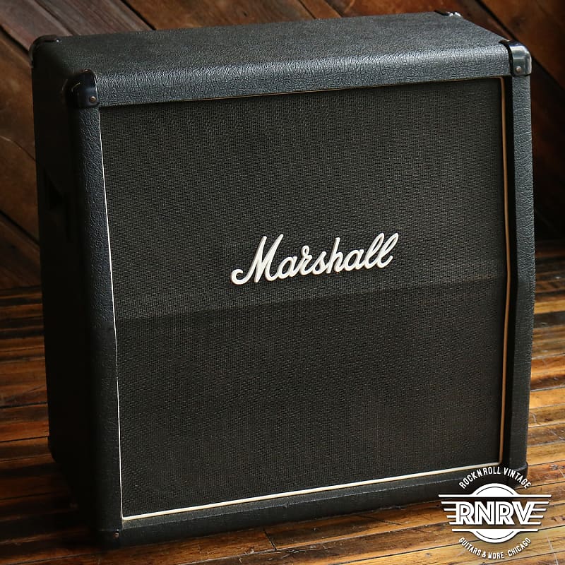 1980s Marshall 1965A 4x10 Slanted Guitar Cabinet (Clean!) | Reverb