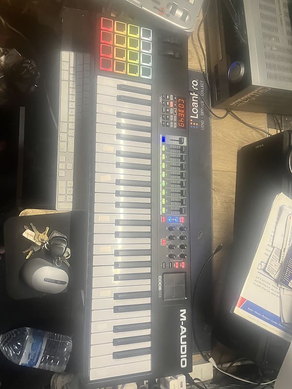 M-Audio Code 49 USB MIDI Keyboard Controller 2010s - Black | Reverb