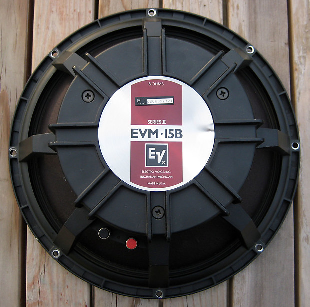 Used Electro-Voice EV EVM-15B Series II 15" bass speaker | Reverb