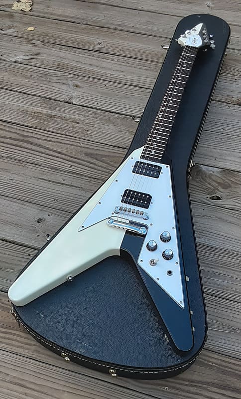 Epiphone Michael Schenker Flying V 6 String Electric Guitar | Reverb