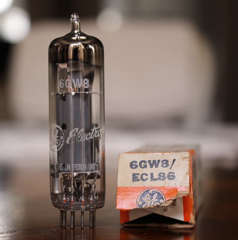 Siemens ECL86 6GW8 , Germany, "Branded GE" - 1964, NOS, NIB - | Reverb