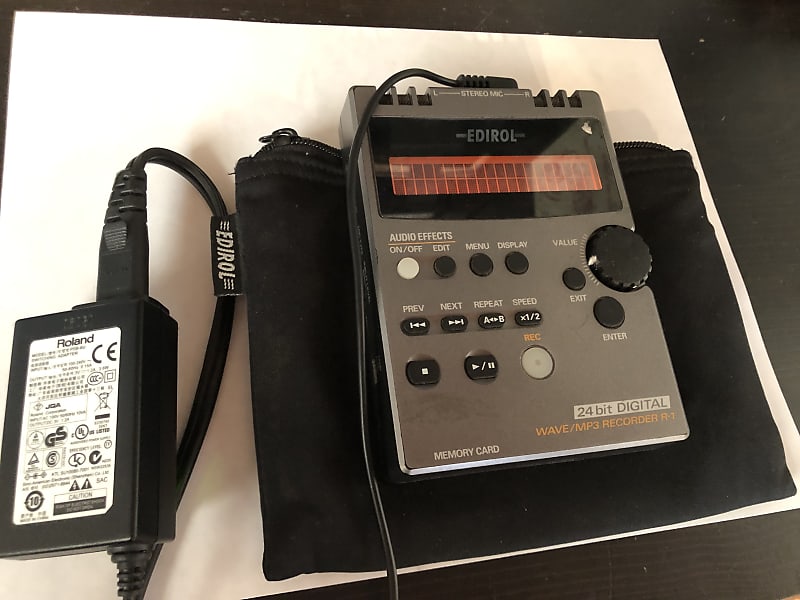 Edirol R-1 Early 2000s - Metallic | Reverb