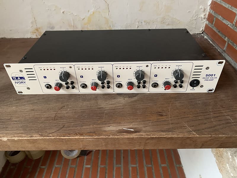 TL Audio 5001 Ivory II 4-channel valve mic preamp | Reverb UK