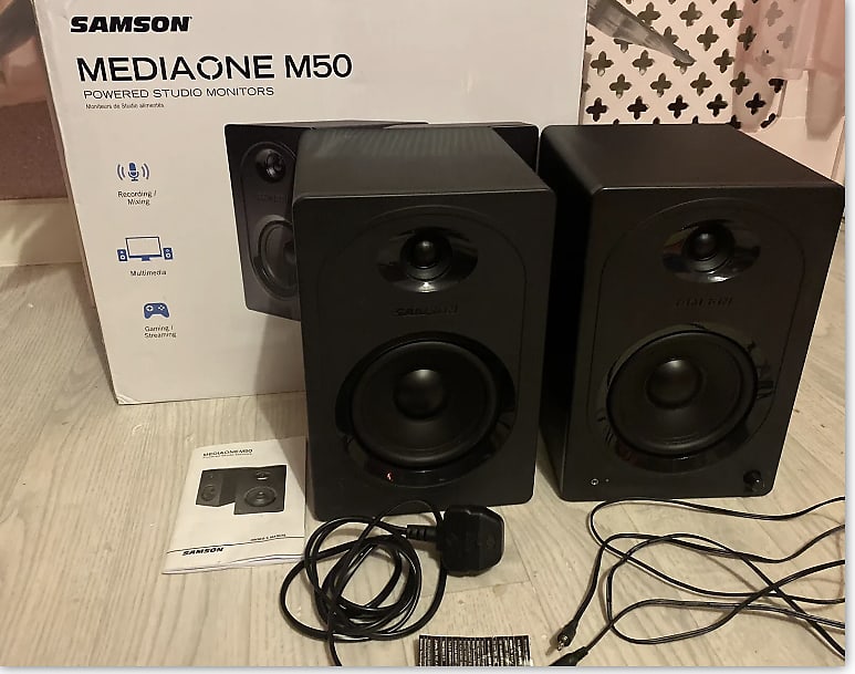 Samson MediaOne M50 Active Studio Monitors (Pair) 2020s - | Reverb UK