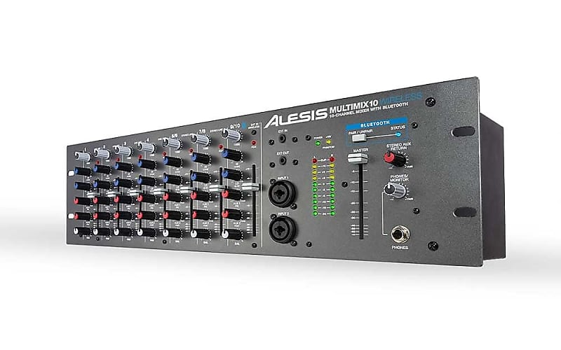 Alesis MultiMix 10 Wireless Rackmount Mixer with Bluetooth | Reverb