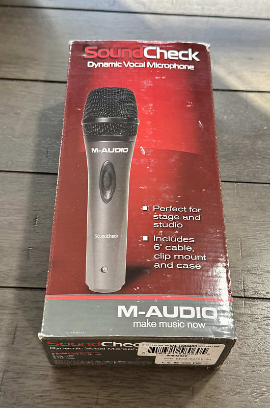 M-Audio Sound check microphone | Reverb