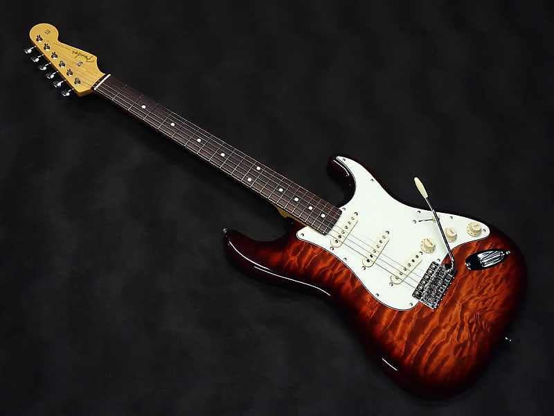 Fender Stratocaster - MIJ - Flame Maple Top, Rosewood | Reverb Canada