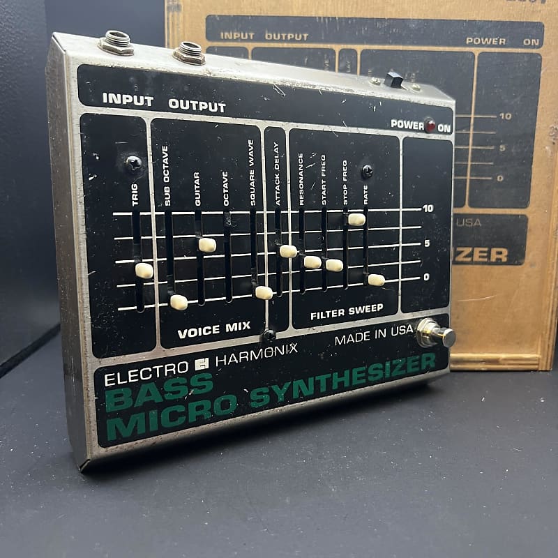 Electro Harmonix Bass Micro Synthesizer Synth 1 St Reissue | Reverb