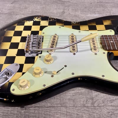 Custom Build Stratocaster 2023 - Checkerboard Burst | Reverb