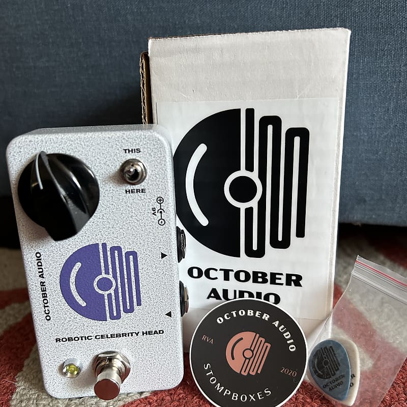 October Audio Robotic Celebrity Head - Overdrive/Fuzz Pedal | Reverb