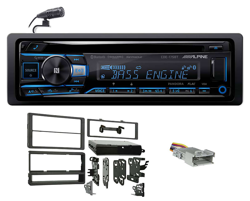 ALPINE Bluetooth CD Player USB/AUX SiriusXM For 03-08 Pontiac | Reverb