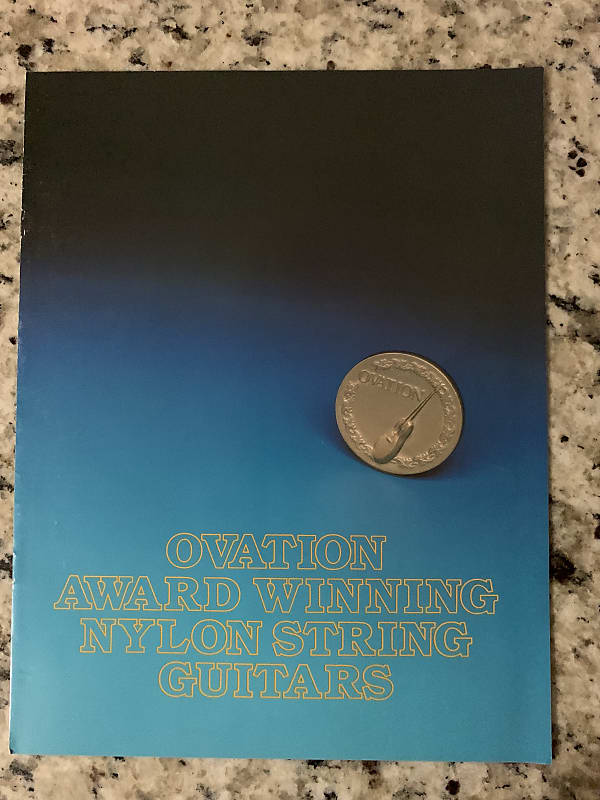 Ovation Nylon String Catalog 1980 | Reverb