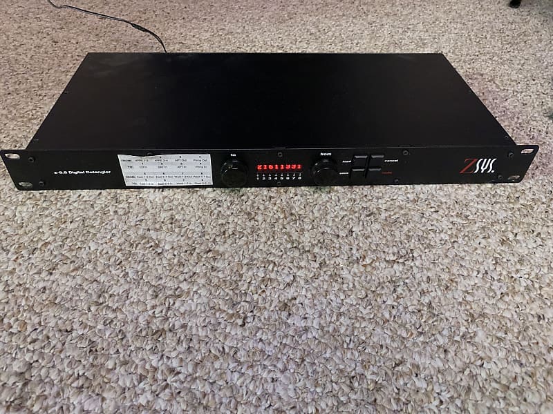Zsys Z-8.8 Digital Detangler Black 1u | Reverb