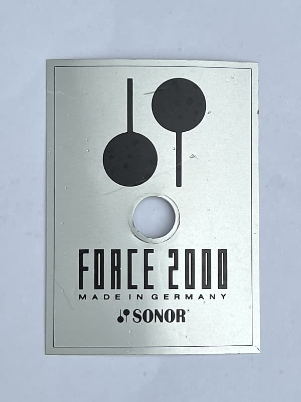 Sonor Force 2000 Badge | Reverb