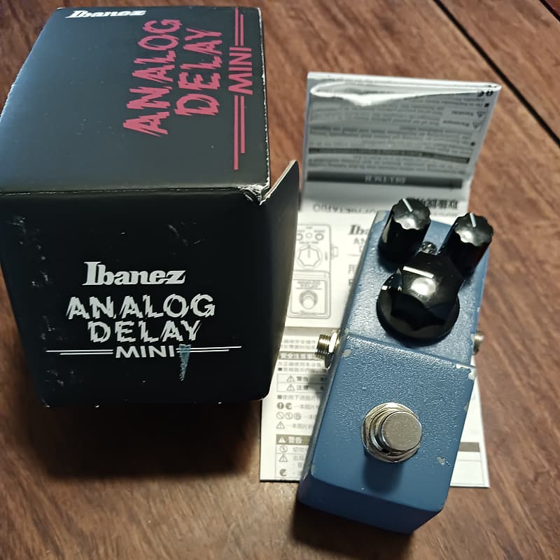 Ibanez Mini Delay Pedal w/Custom Paint, Original Box 2020s - | Reverb