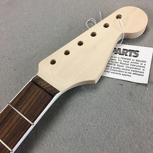 Allparts SR0-21B - Bound Maple/Rosewood Strat Neck | Reverb