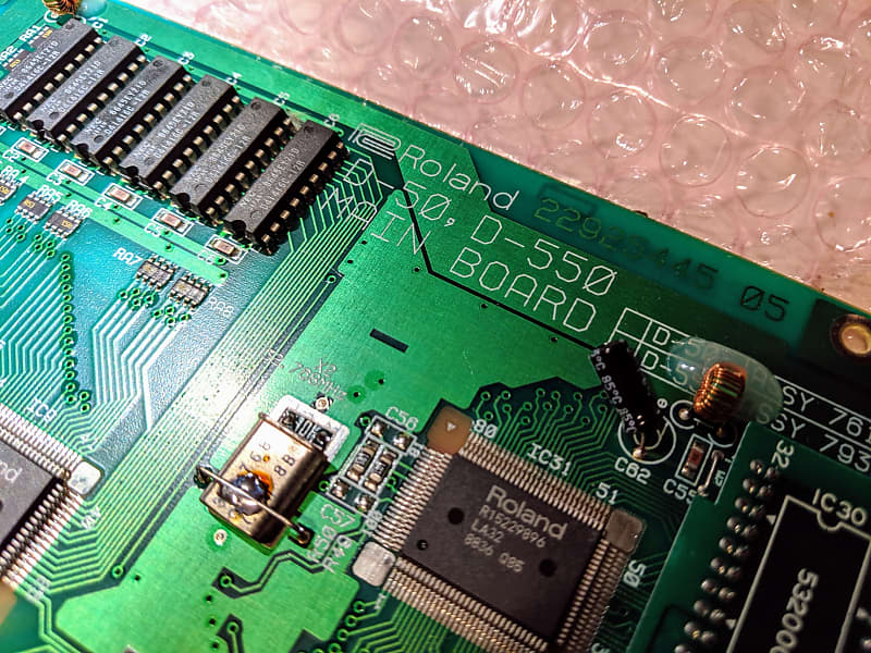 Roland D-550 / D-50* Mainboard NEW | Reverb
