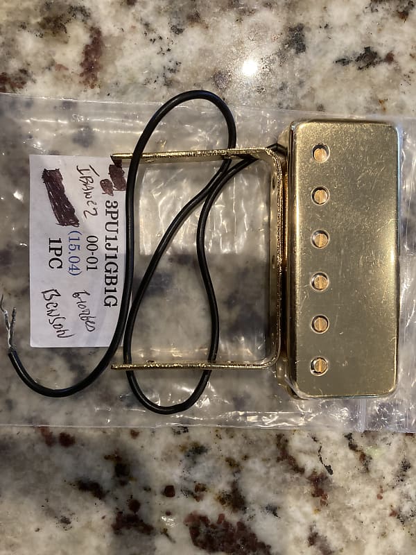 Ibanez GEORGE BENSON NECK PICKUP FOR GB10 3PU1J1GB1G - Gold - | Reverb