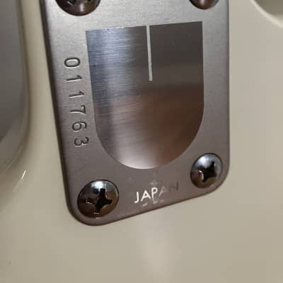 RARE White Univox Ripper Strat w Maxon pickups and original | Reverb