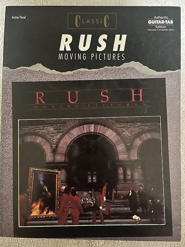 Rush - Moving Pictures - Guitar Tab / Tablature Book | Reverb