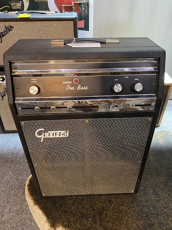 Gretsch Pro Bass Vintage - Grey/Black | Reverb