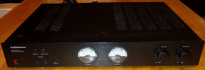 AudioSource Model Amp Two Vintage Stereo Power Amplifier | Reverb