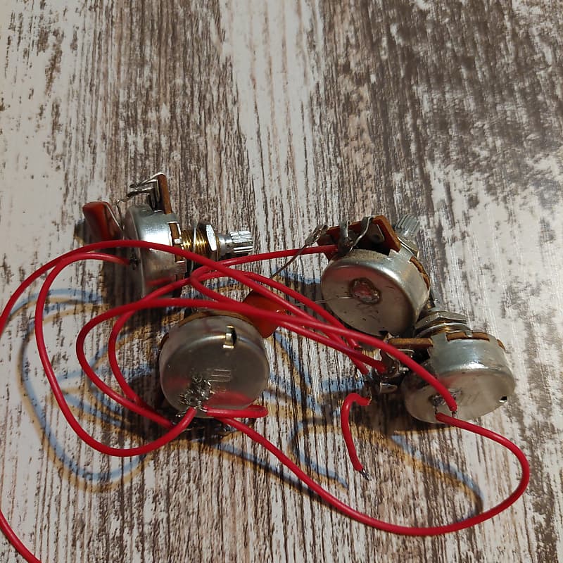 Bourns Frictionless 500K Pots Pre wired Electronics | Reverb UK