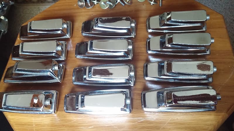 Tama SWINGSTAR Staircase Bass Drum LUG Casings LUGS 80s SET | Reverb