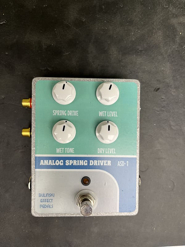 Analog Spring Driver Bulinski Pedals ASD-1 2023 - Blue/Green | Reverb