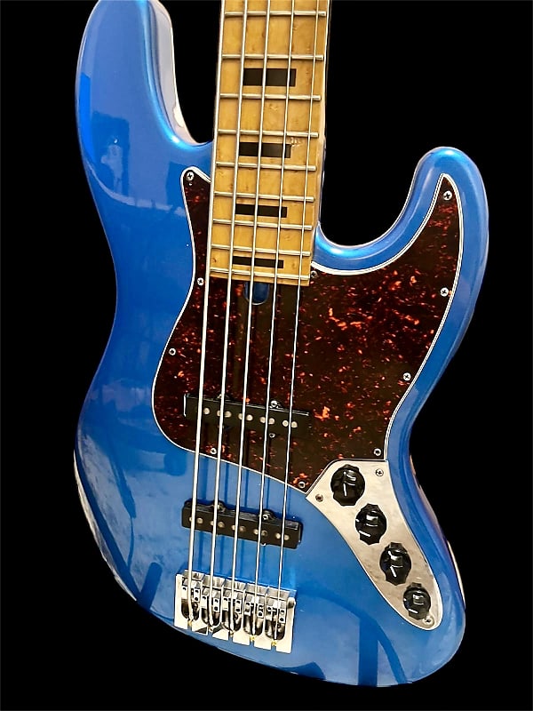 Mike Lull M5V - Electric Blue | Reverb