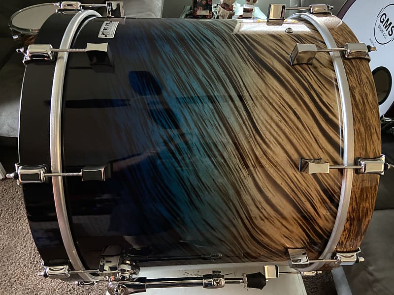 PORK PIE USA BIRCH 2020 BLUE DIP SWIRL FADE | Reverb