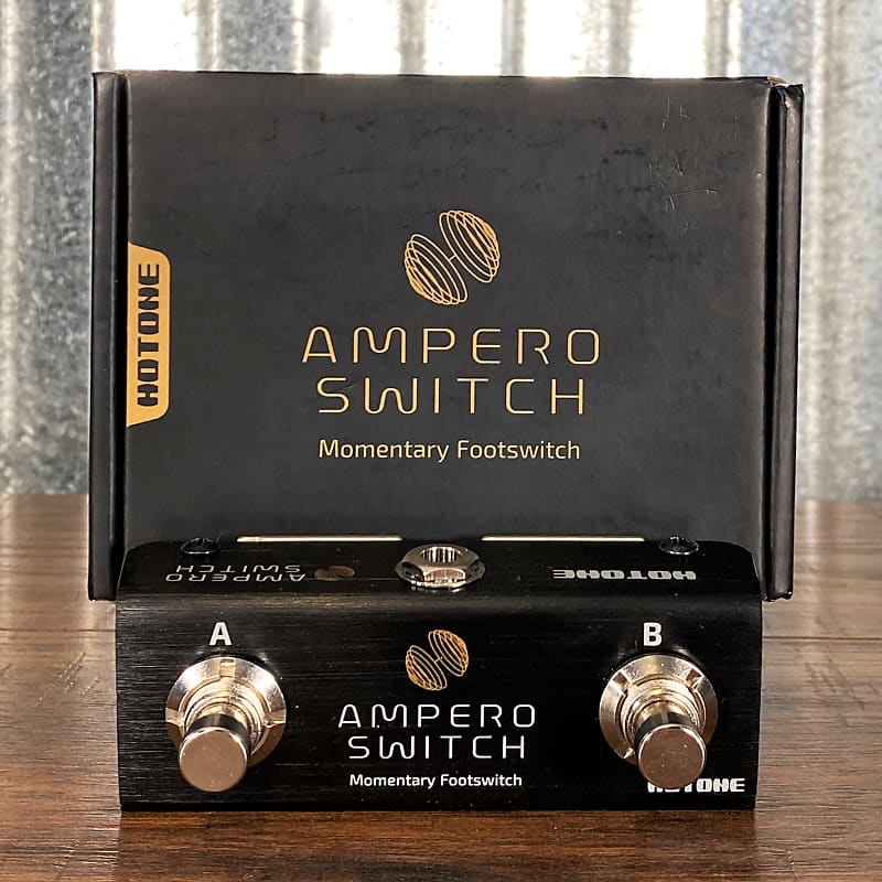 Hotone Ampero Momentary Dual Footswitch Controller Guitar | Reverb
