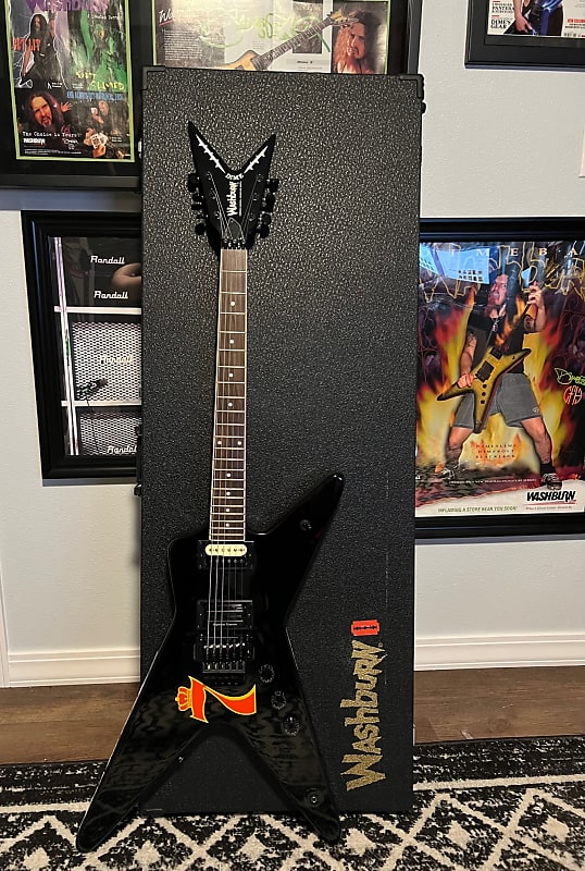 Washburn Dimebag 333 Blackjack 97' | Reverb