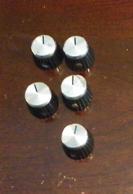 5 Marshall JCM 800 1982 Pointer Knobs with Set Screw | Reverb