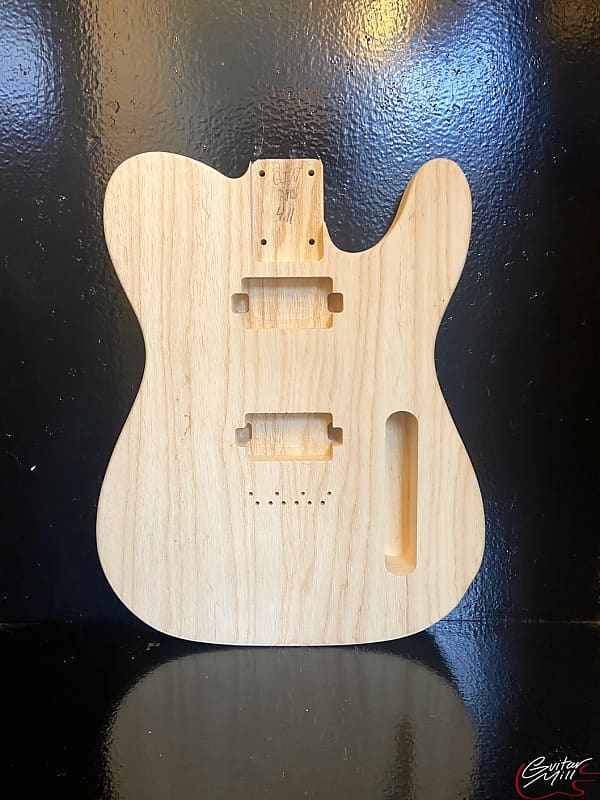 Guitar Mill T-Style Body / 2 pc. Swamp Ash / x2 PAF | Reverb
