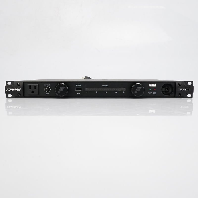 Furman PL-PRO C 20 Amp Power Conditioner w/ Lamps & Voltmeter | Reverb