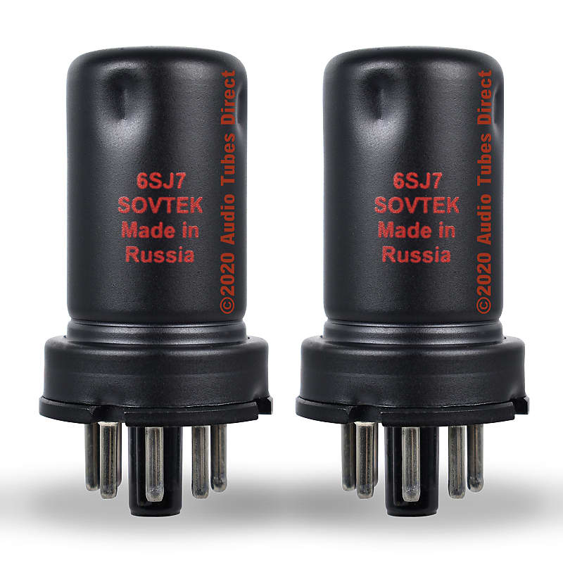 2 New Sovtek 6SJ7 Metal Preamp Tubes | Reverb