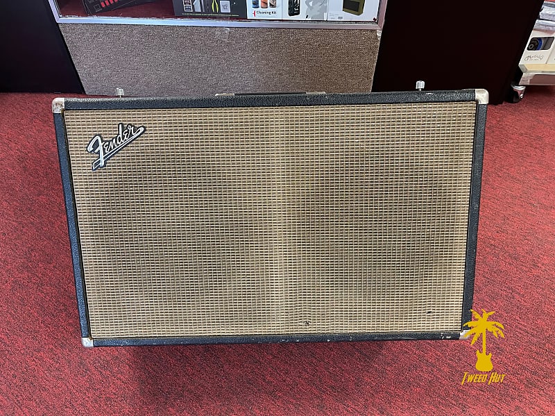 Fender 2X12 Cabinet 1965-1967 Black Tolex | Reverb