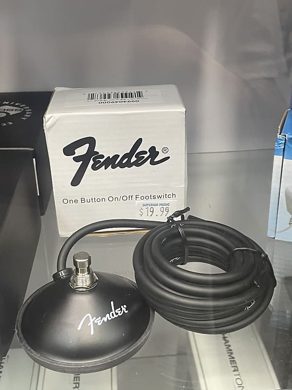 Fender 1-Button on/Off footswitch | Reverb