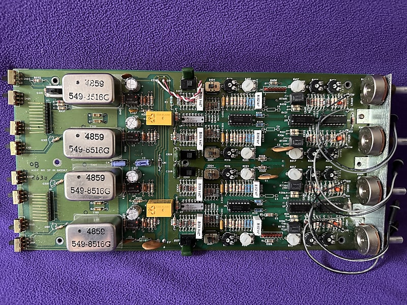 Altec Lansing 4 channel Mic-Preamp Card ( API - style) with 4 | Reverb