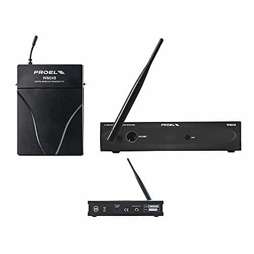 "PROEL WM240B Wireless Microphone System with Digital | Reverb
